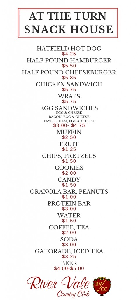 Snack House - River Vale Country Club