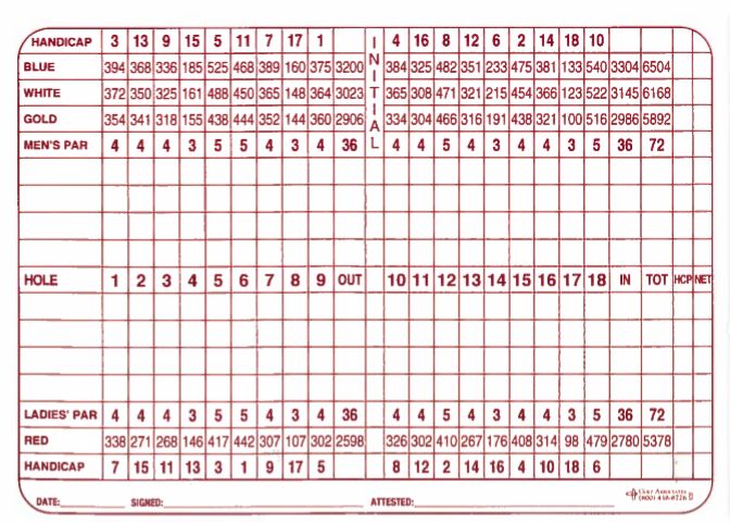 Golf - River Vale Country Club